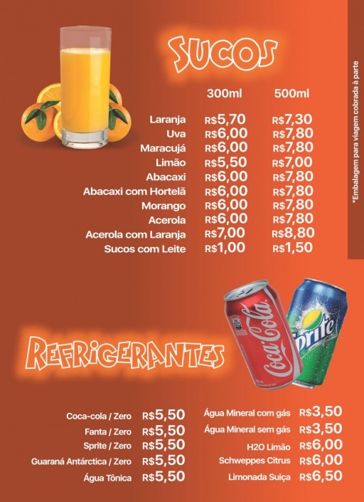 Cardápio de Lanches em Londrina - Picwich Sandwicheria